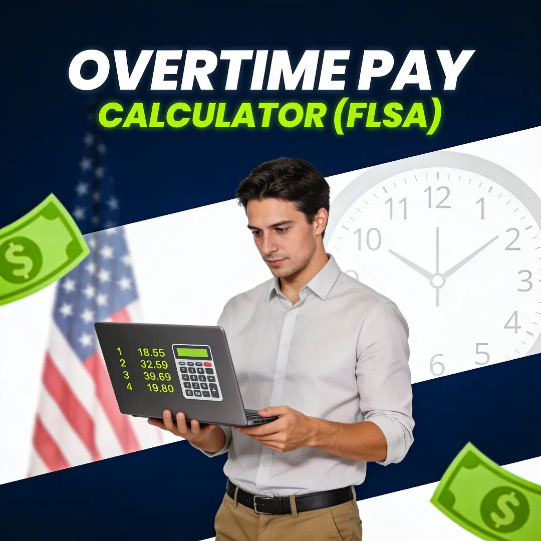 Overtime Pay Calculator US – FLSA-Compliant Weekly Pay Tool ...