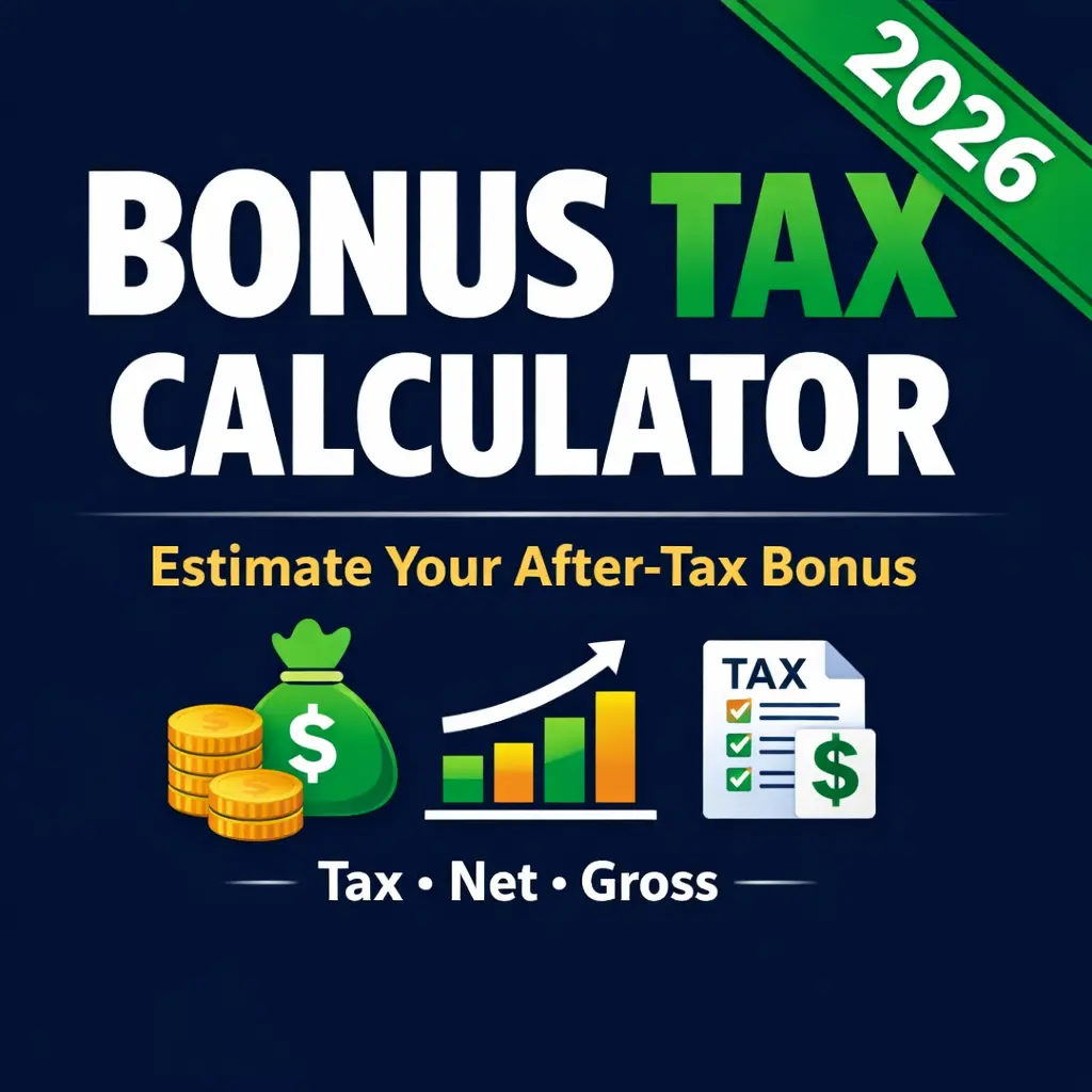 Bonus Tax Calculator With Gross-Up Estimator - UltimateInfoGuide
